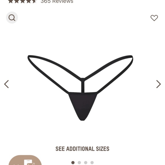 SKIMS | Intimates & Sleepwear | Nwt Skims Micro Thong | Poshmark